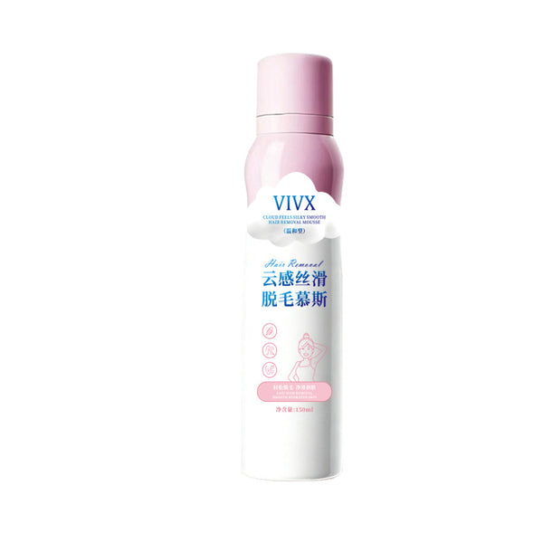 MC50951 VIVX Feather-Soft Hair Removal Mousse Spray gently removes und ...
